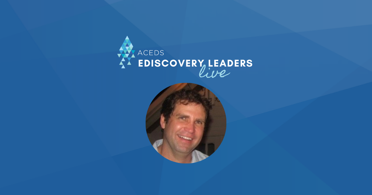 eDiscovery Leaders Live: Jason Bentley of K2 Discovery